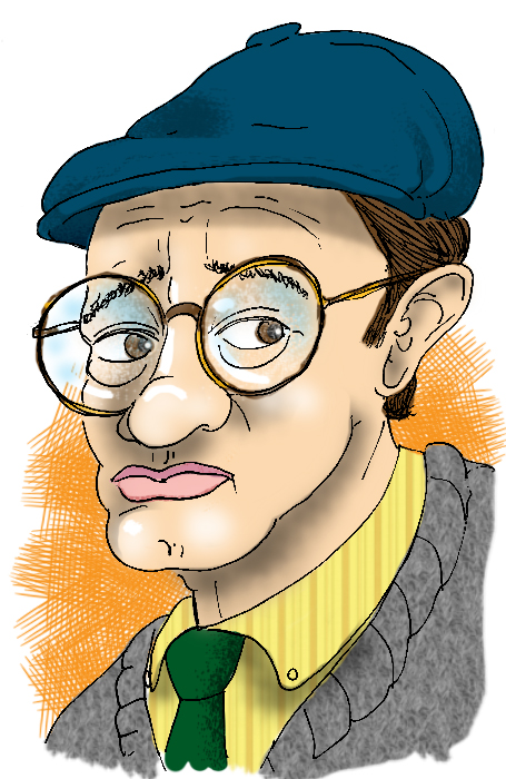 from my sketchbook: stanley myron handelman – josh pincus is crying