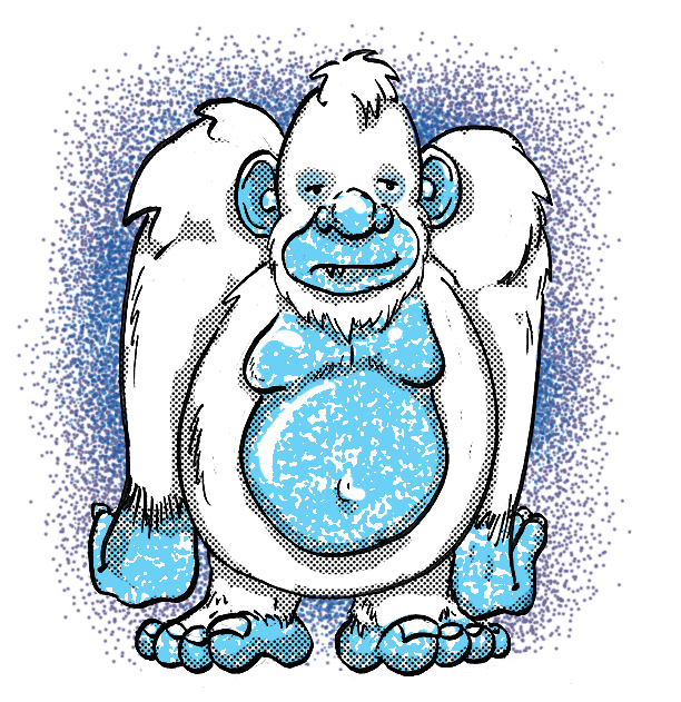 inktober52: yeti – josh pincus is crying